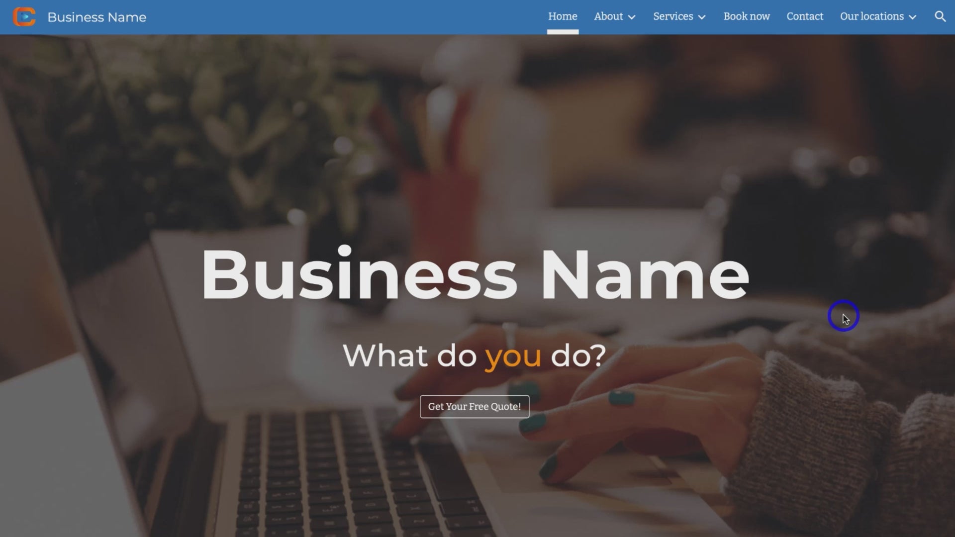 Google Sites Template for Service Businesses (Conversion-focused) – Go ...